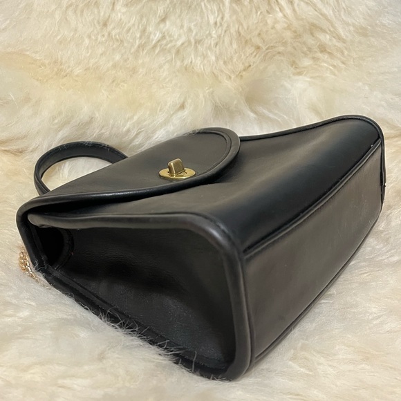 Coach | Bags | Vintage Coach Regina Satchel Crossbody Bag 9983 Black ...